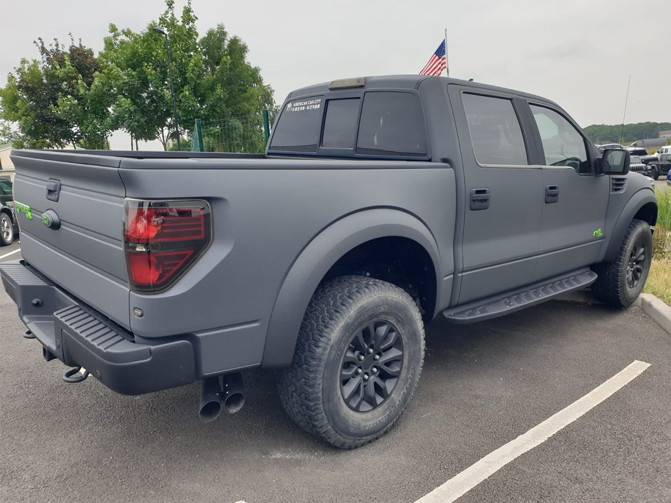 Sprayed Ford Tough - Raptortough