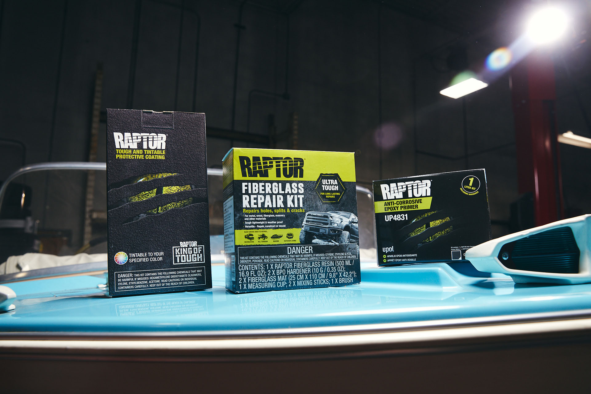 RAPTOR Fiberglass Repair Kit - Raptortough