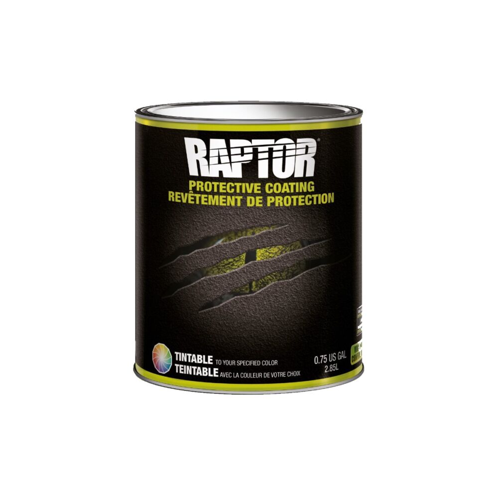 Raptor Tough and Tintable Protective Coatings: Gallons and Quart ...