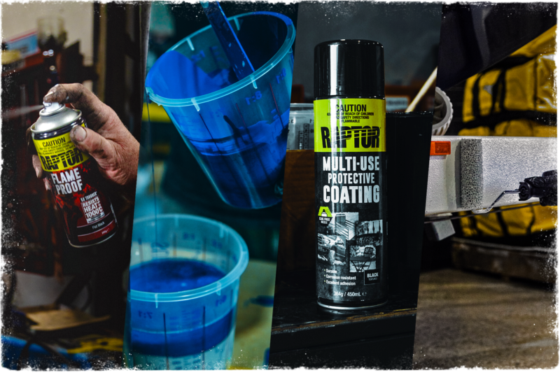 RAPTOR Coatings Australia - Tough & Tintable Protective Coatings