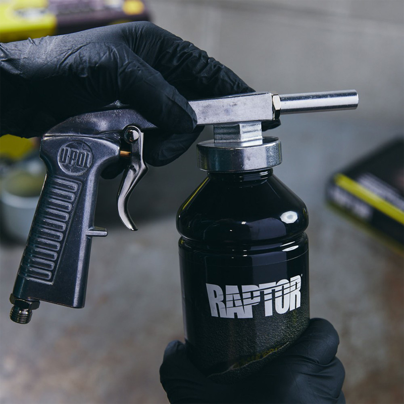 RAPTOR Schutz Spray Gun - RAPTOR Coatings Australia