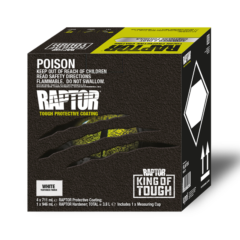 RAPTOR Protective Coating 4 Bottle Kit - RAPTOR Coatings Australia